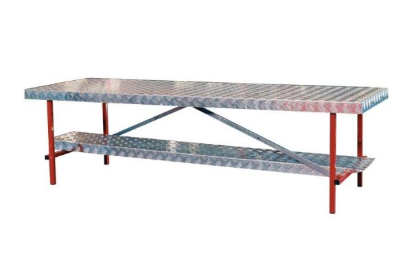 Garage / Paddock :: Stands :: Paddock Aluminum Folding Work Table Bench ...