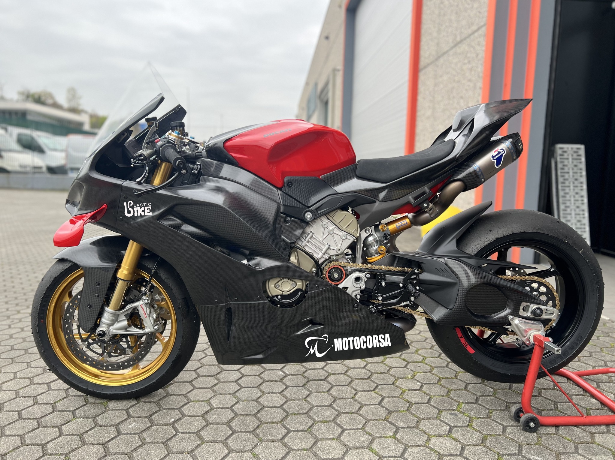 Parts :: Ducati :: V4 (25+) :: Race Fairing Stay / Bodywork :: PlasticBike Ducati V4 V4S ...