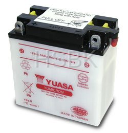 Garage / Paddock :: Batteries / Chargers :: Yuasa YB9-B YuMicron ...