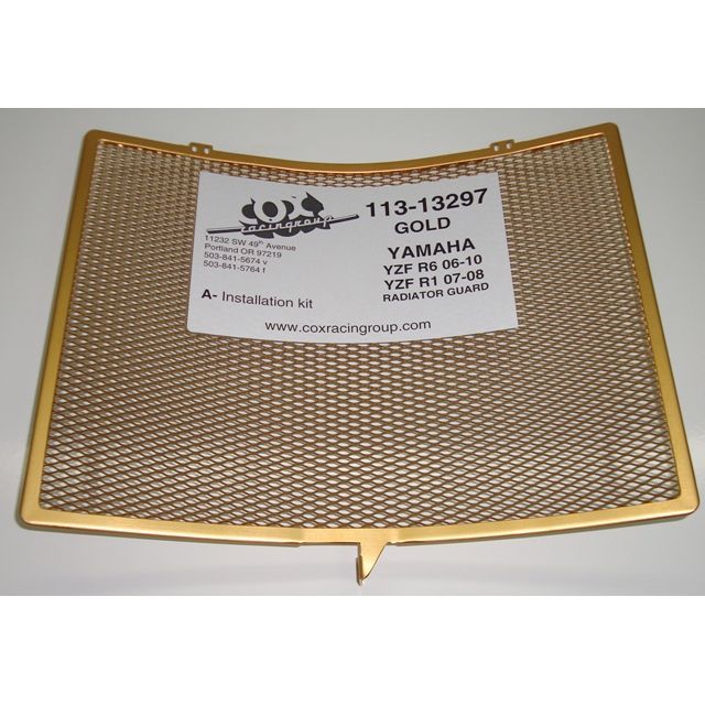 Parts :: Yamaha :: YZF R6 :: Radiator :: Cox Racing Yamaha YZF R6 ...