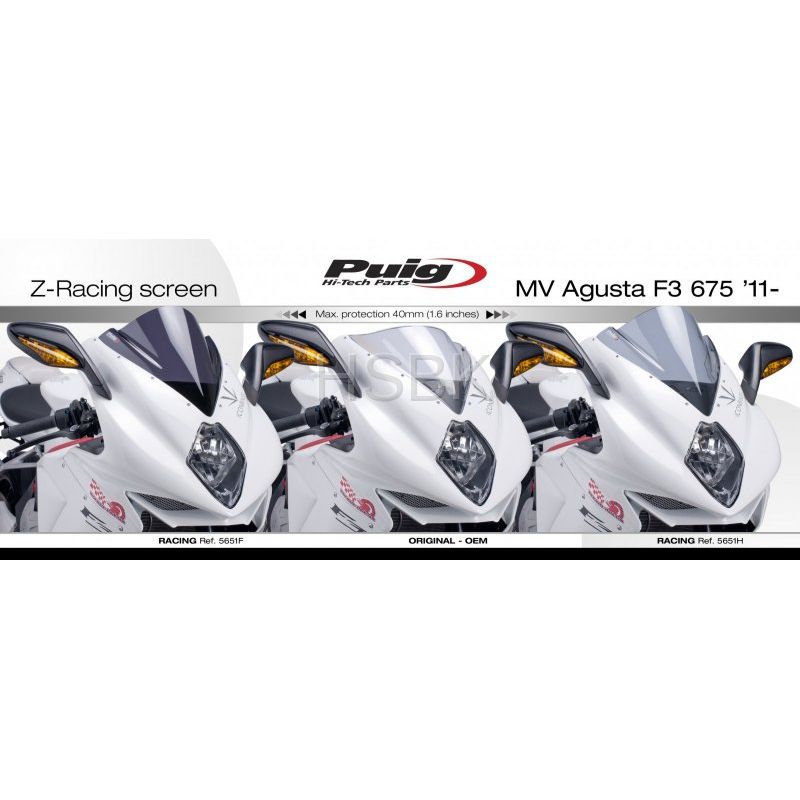 Parts :: MV Agusta :: F3 675 800 :: Windscreens :: Puig MV Agusta F3 ...